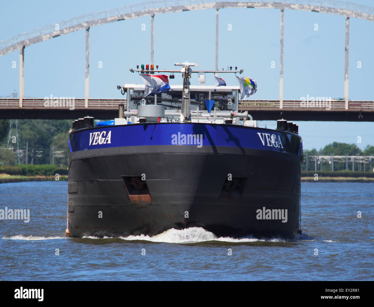 The Vega is a container ship and chemical tanker identified by its ENI ...