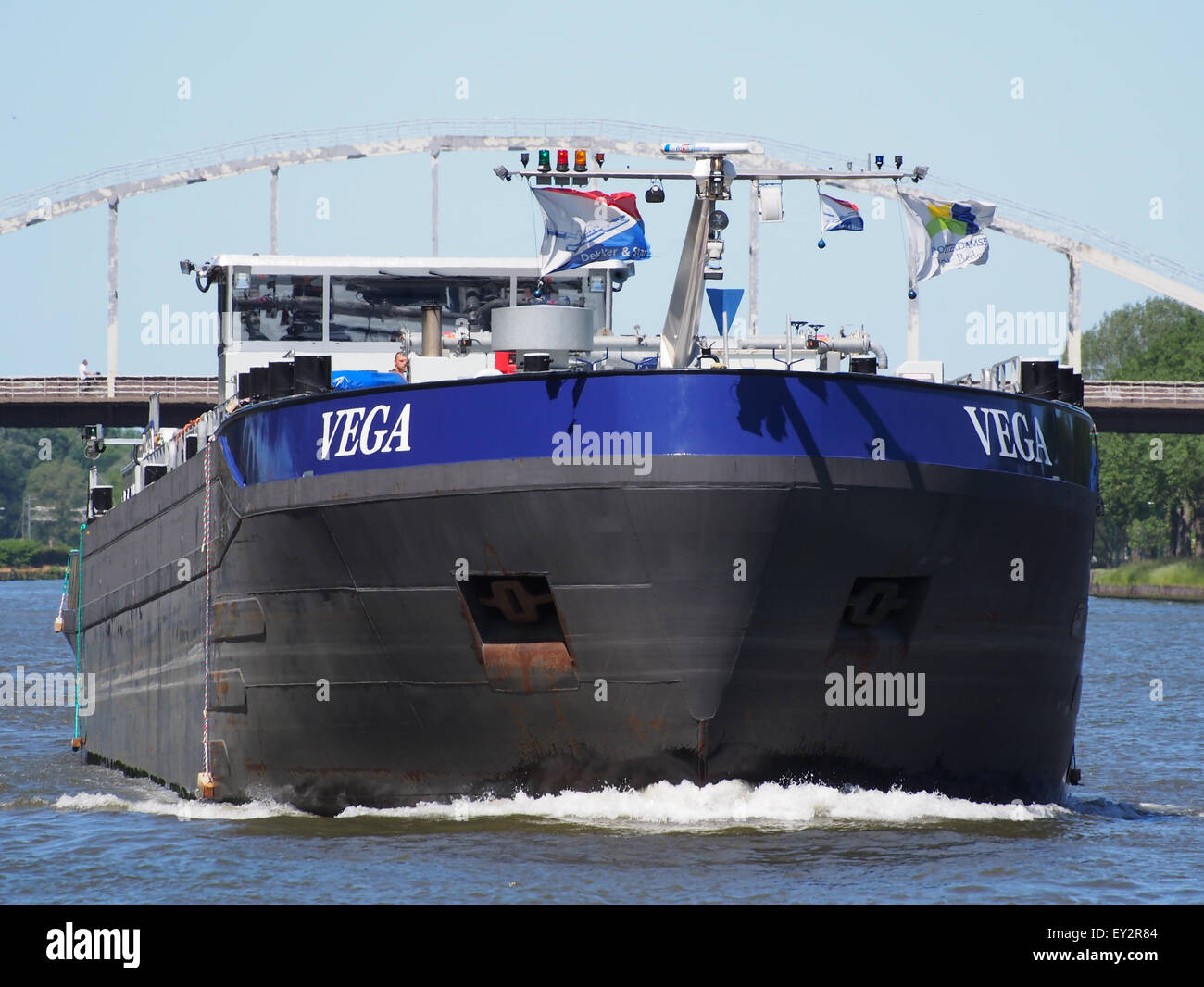 The Vega, an oil tanker and freight ship, is captured in the Amsterdam ...