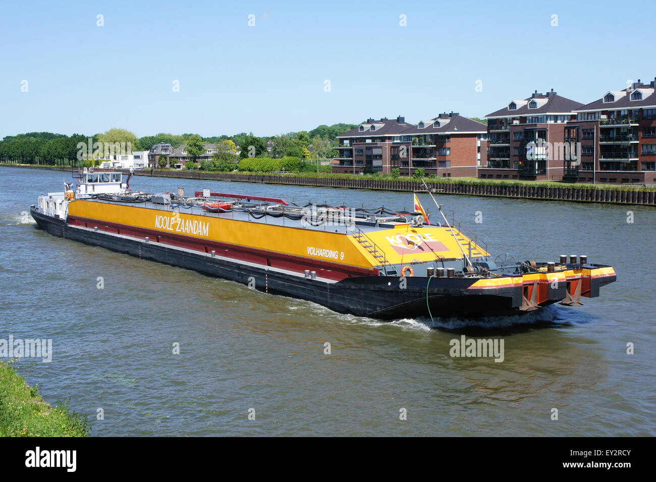 The ship *Volharding* (ENI 02205698), a container and chemical tanker ...