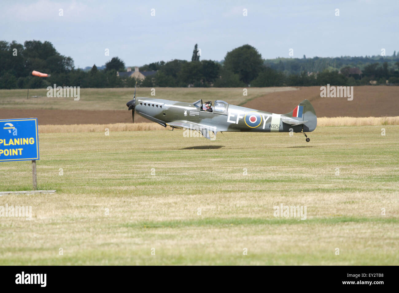 Sibson, near Peterborough, Cambridgeshire, UK. 18th July, 2015. A ...