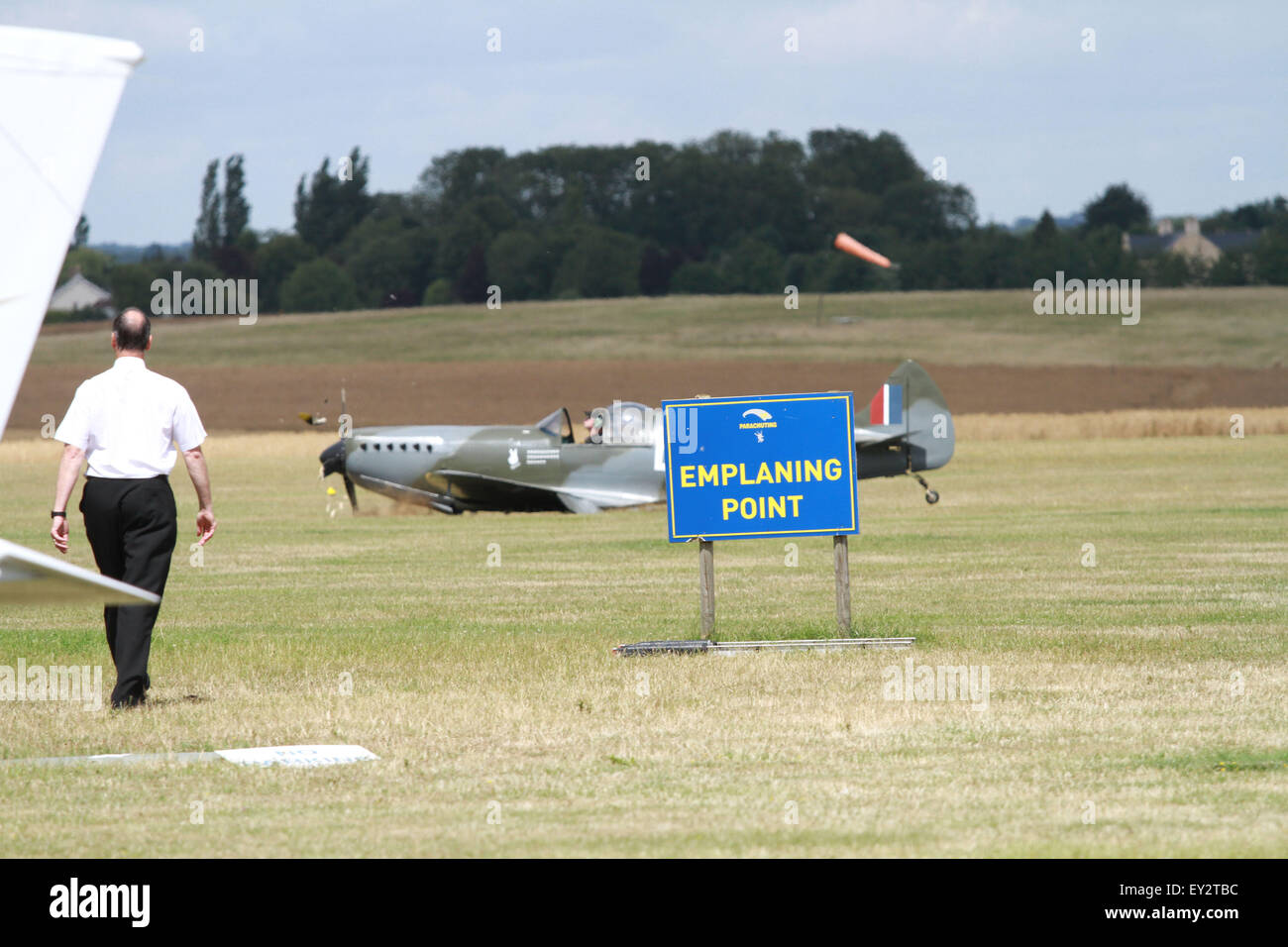 Sibson, near Peterborough, Cambridgeshire, UK. 18th July, 2015. A ...