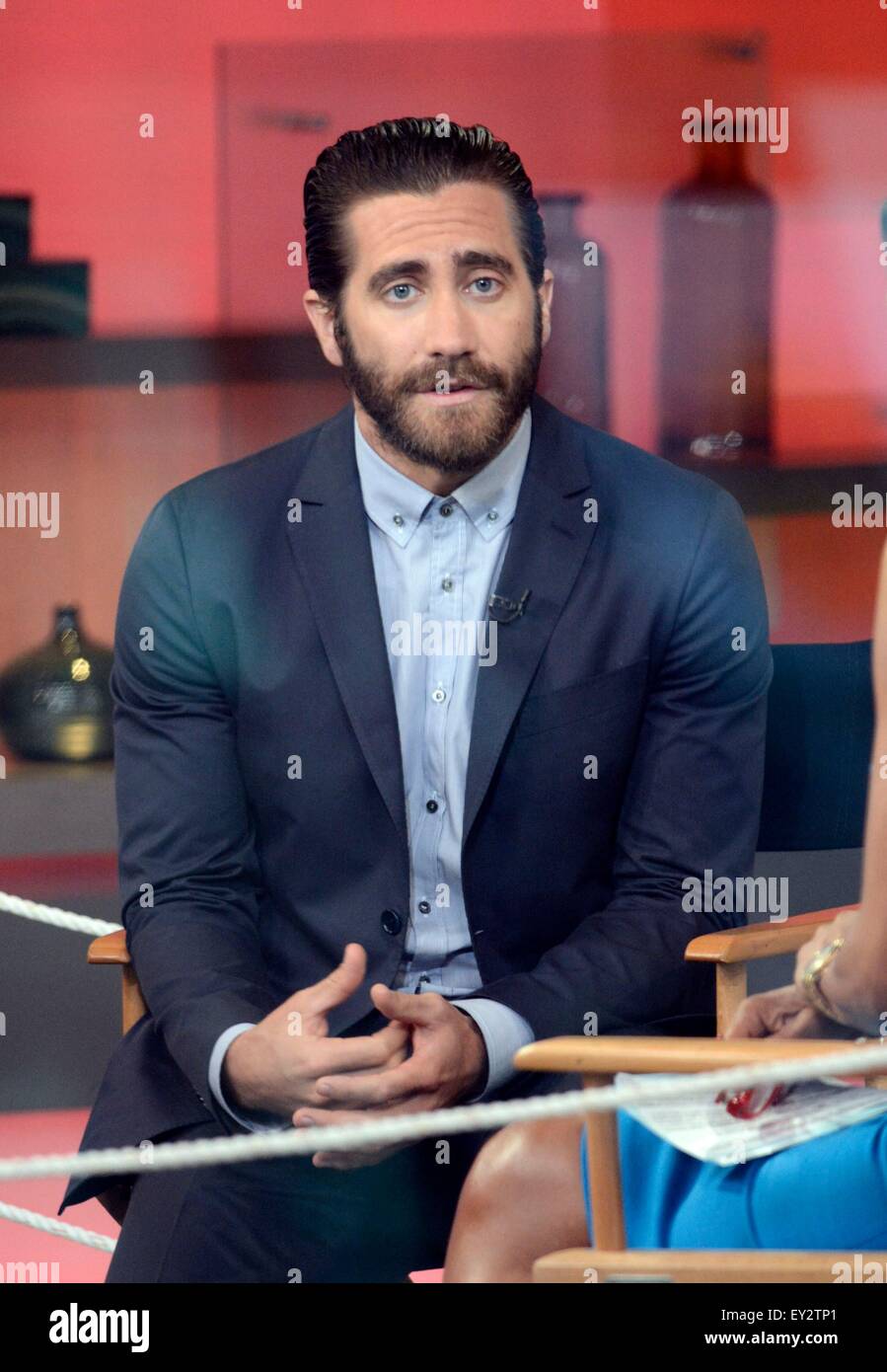 New York, NY, USA. 20th July, 2015. Jake Gyllenhaal, at ABC's Good ...