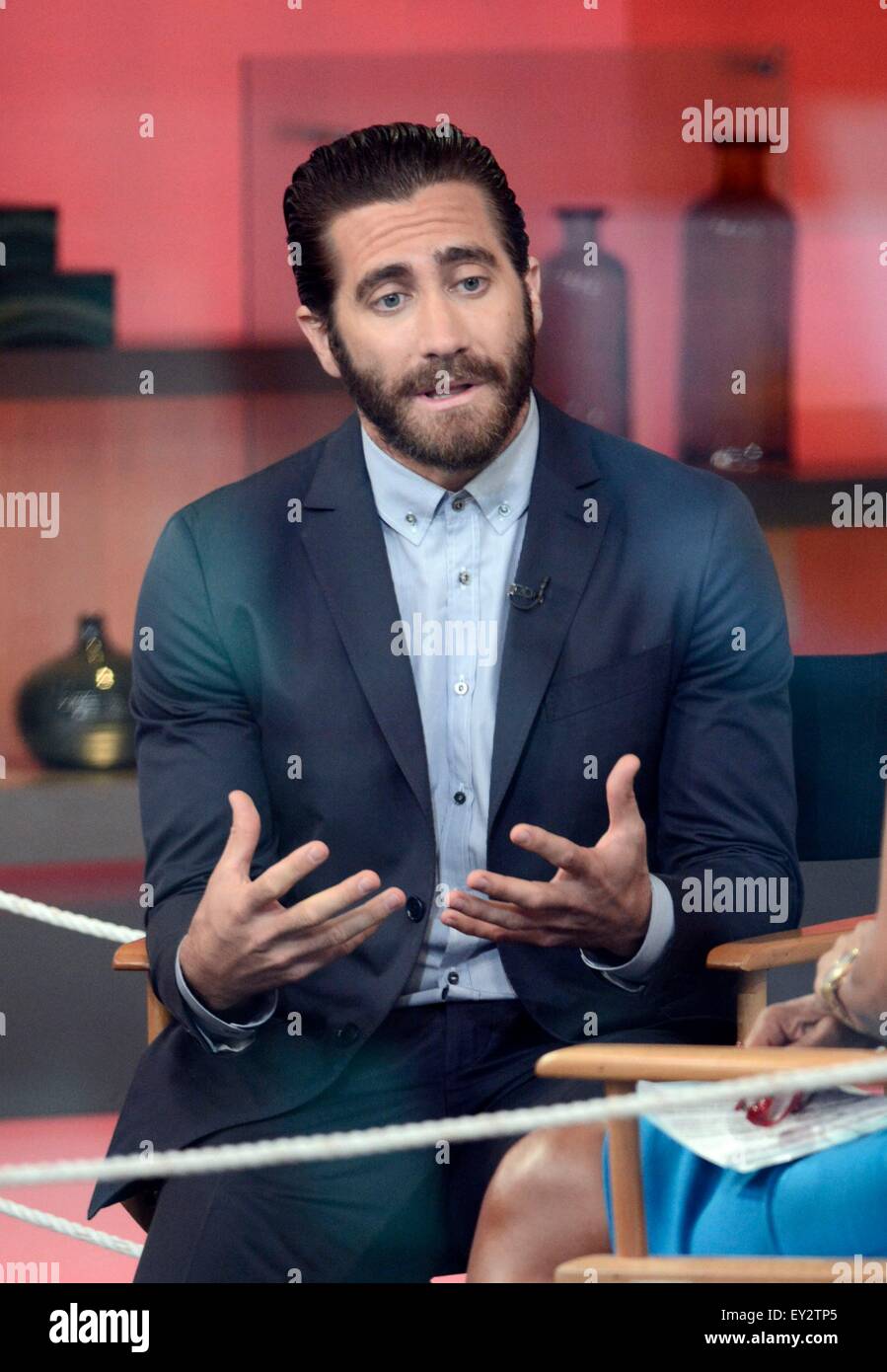 New York, NY, USA. 20th July, 2015. Jake Gyllenhaal, at ABC's Good ...