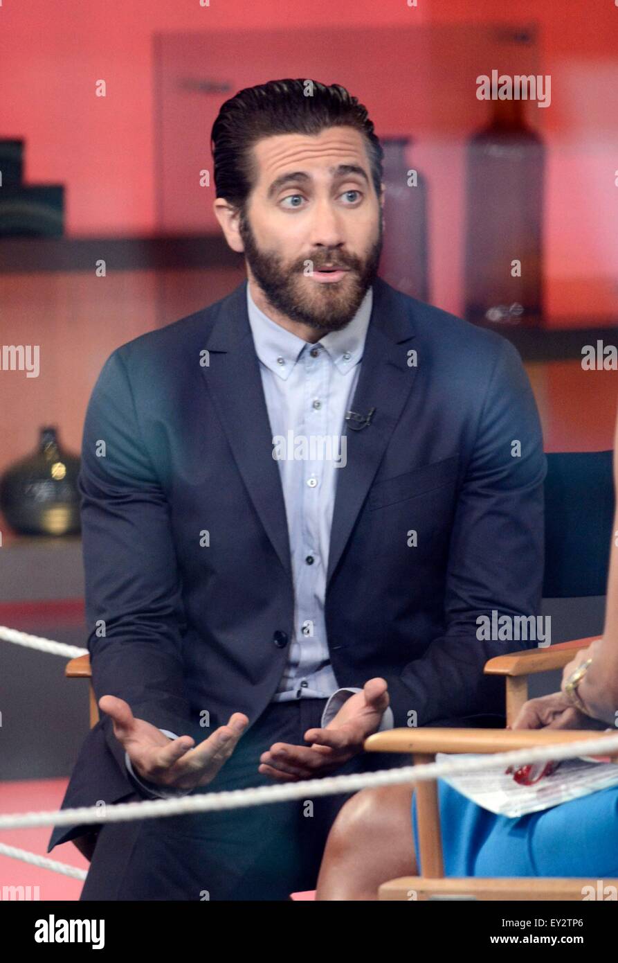 New York, NY, USA. 20th July, 2015. Jake Gyllenhaal, at ABC's Good ...