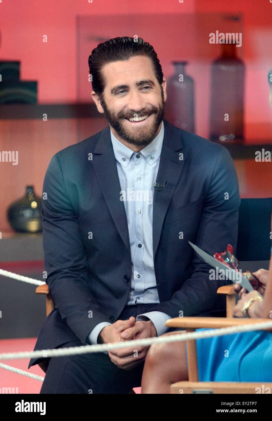New York, NY, USA. 20th July, 2015. Jake Gyllenhaal, at ABC's Good ...