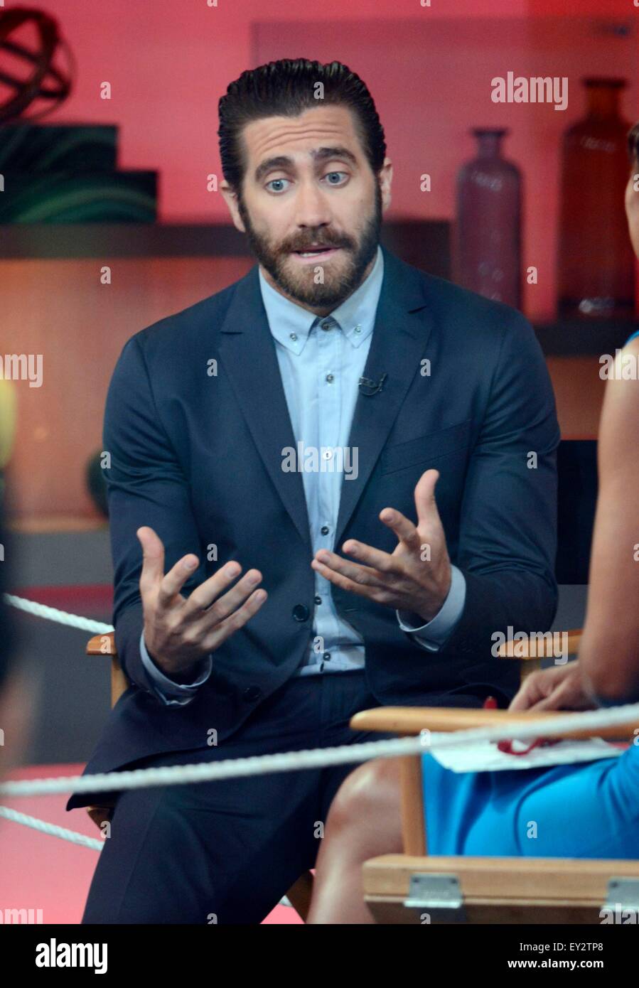 New York, NY, USA. 20th July, 2015. Jake Gyllenhaal, at ABC's Good ...