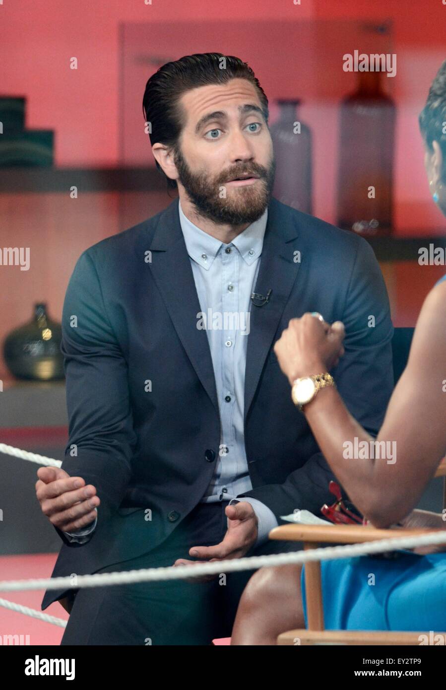 New York, NY, USA. 20th July, 2015. Jake Gyllenhaal, at ABC's Good ...