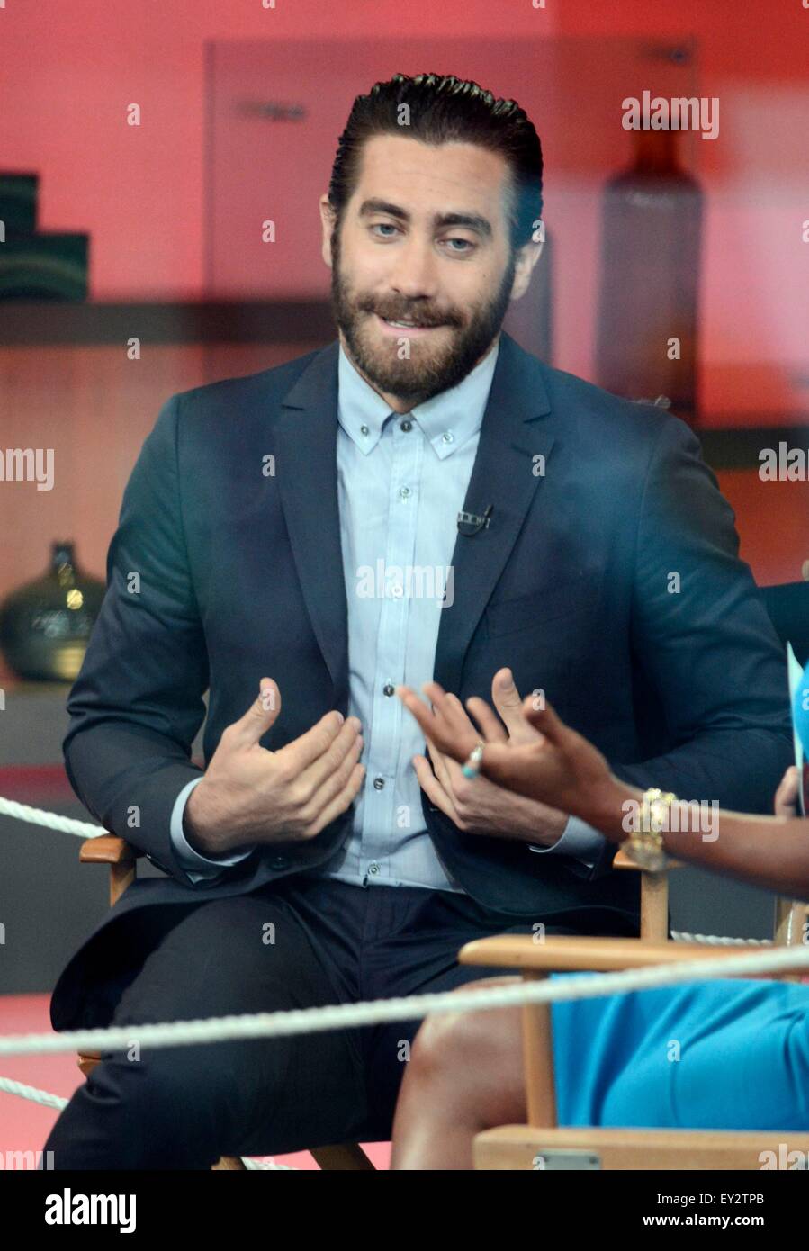 New York, NY, USA. 20th July, 2015. Jake Gyllenhaal, at ABC's Good ...