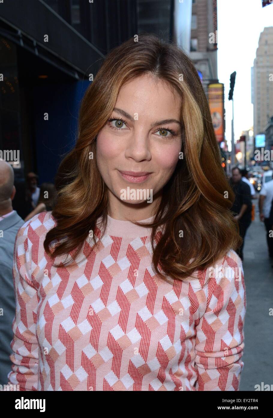 New York, NY, USA. 20th July, 2015. Michelle Monaghan, at ABC's Good ...