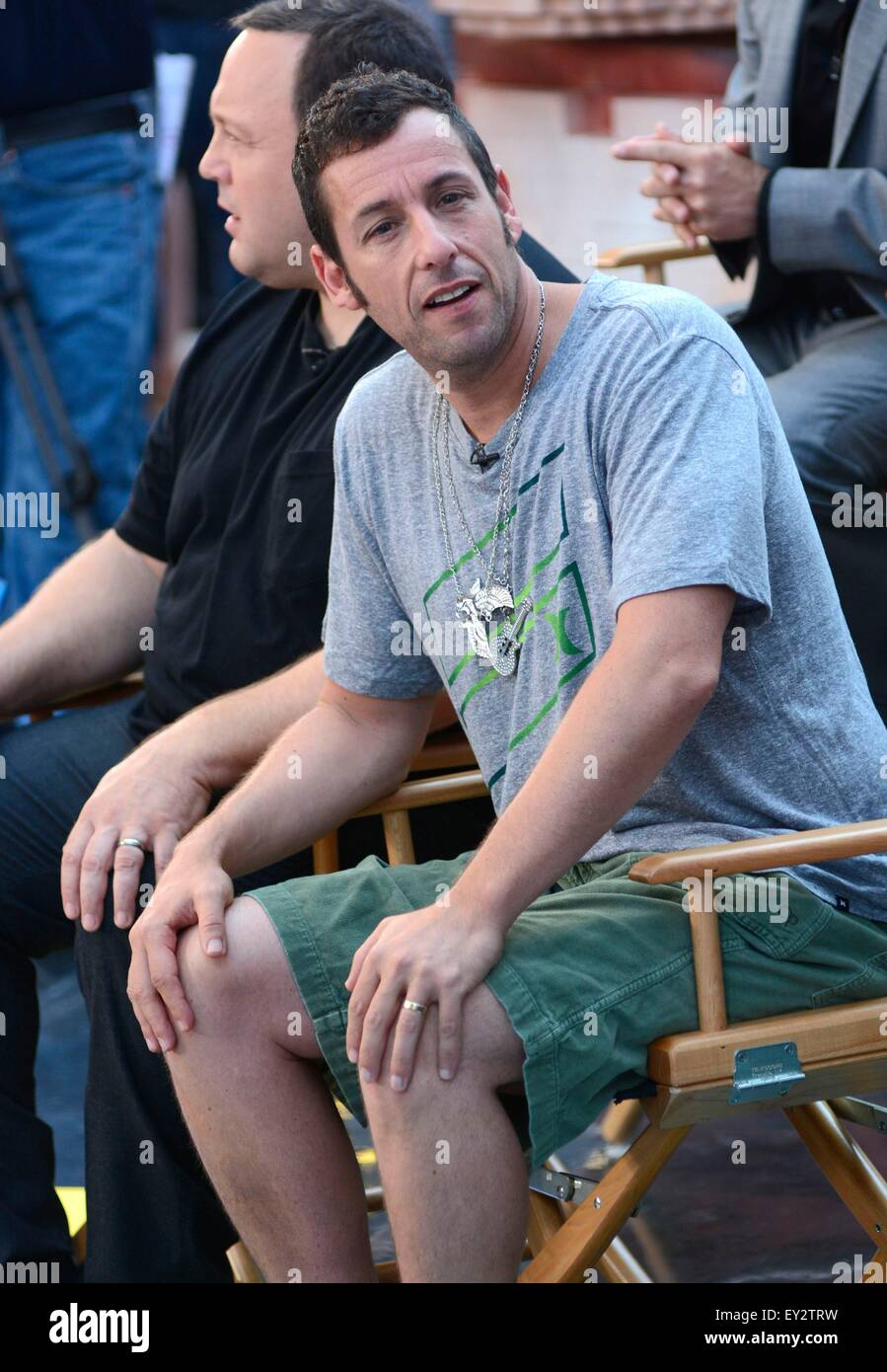 New York, NY, USA. 20th July, 2015. Adam Sandler, at ABC's Good Morning ...