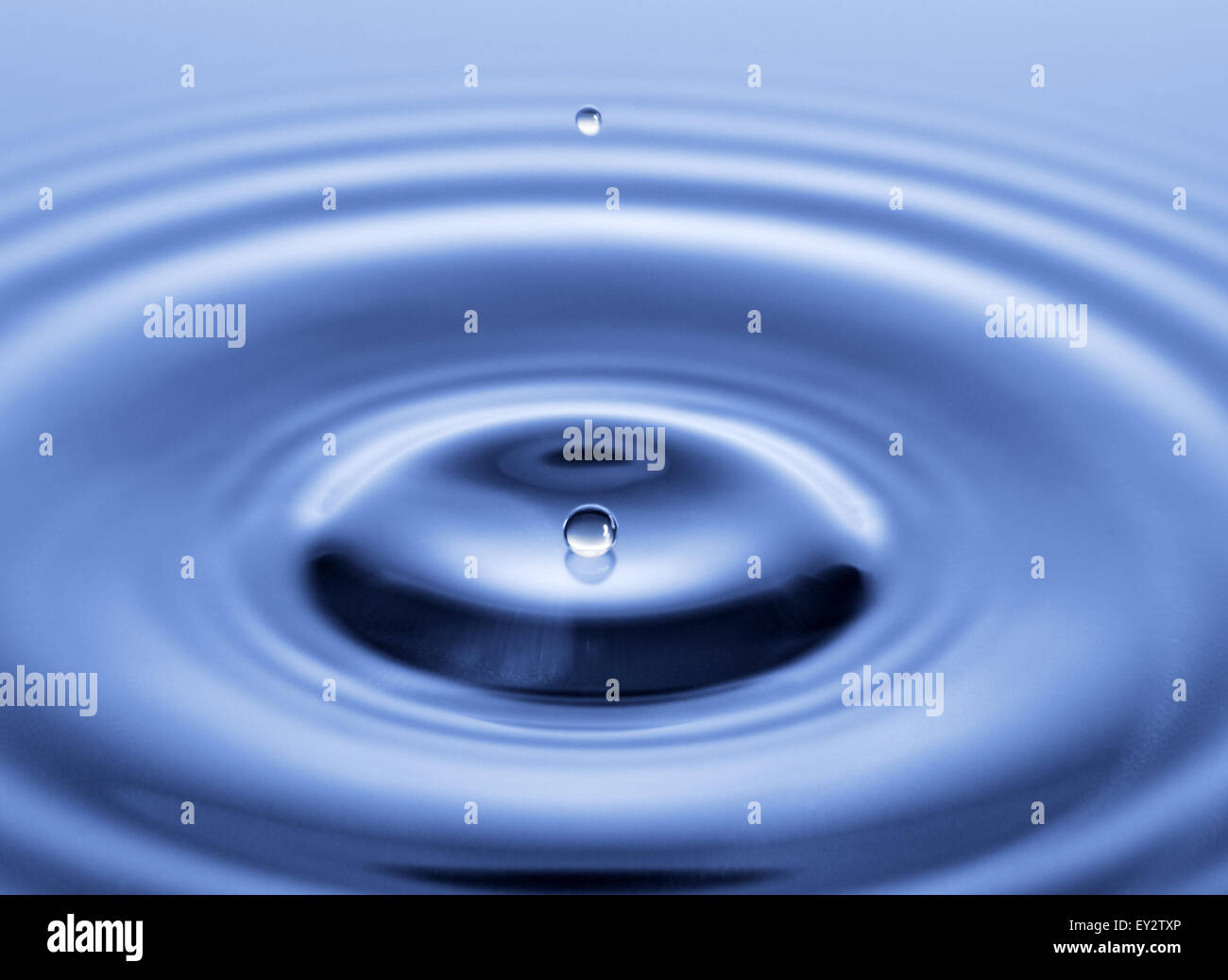 Water drop ripple hi-res stock photography and images - Alamy