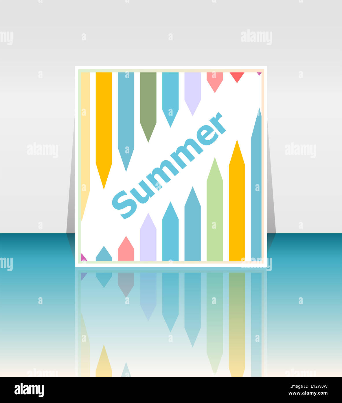 summer poster. summer background. Effects poster, frame. Happy holidays ...