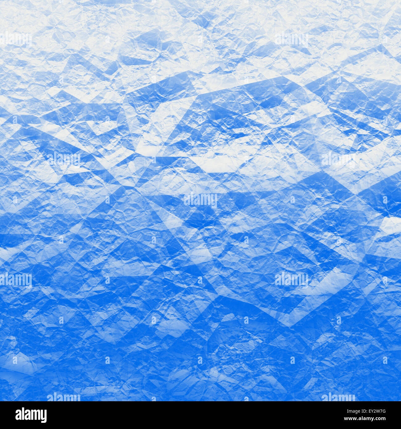 Blue polygonal background pattern - crumpled surface Stock Photo - Alamy