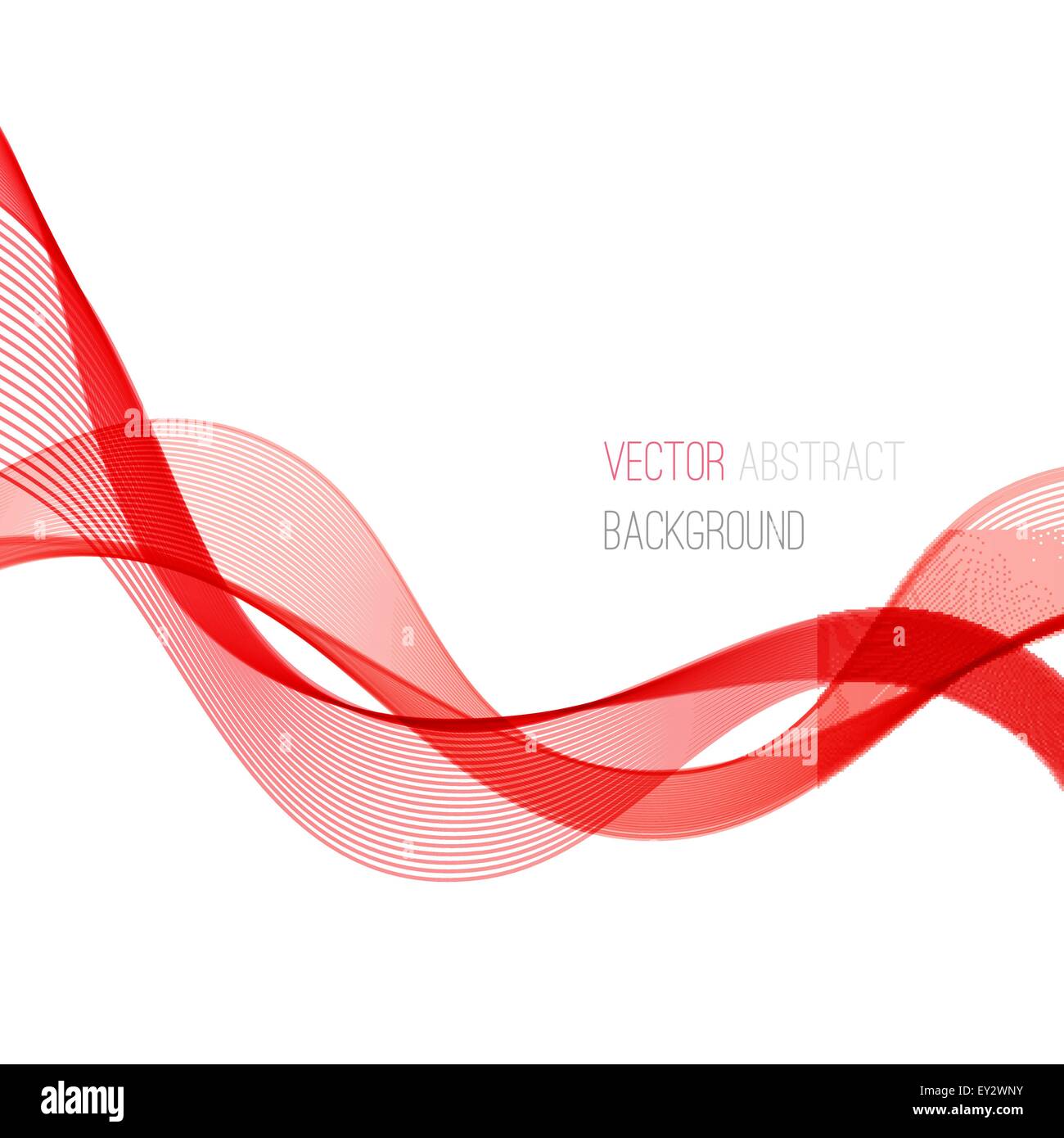 Smooth wave stream line abstract header layout. Vector illustration ...