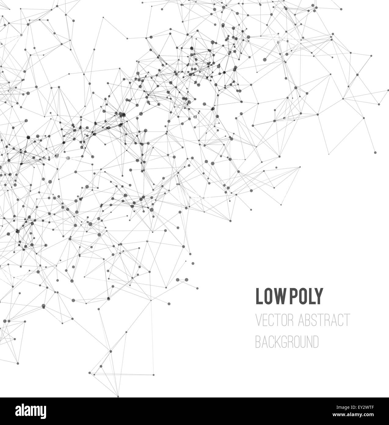 Abstract mesh background circles Black and White Stock Photos & Images ...