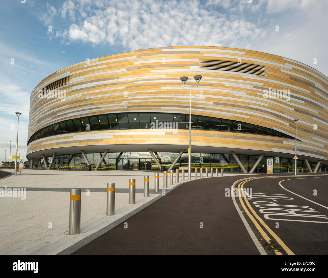 Derby Velodrome, (Derby Arena), Pride Park, Derby, UK One of only 5 ...