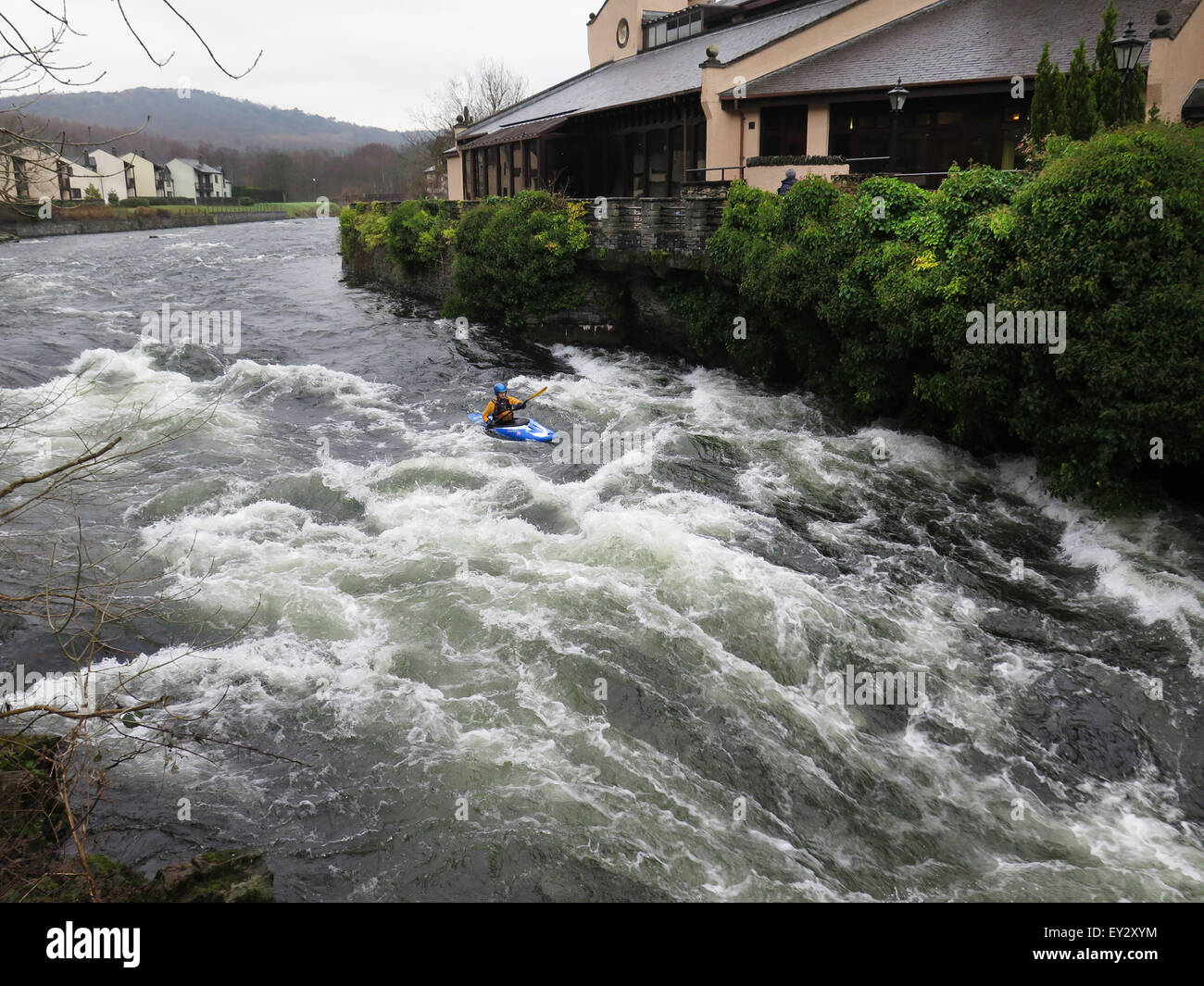 Blue canoe hi-res stock photography and images - Alamy