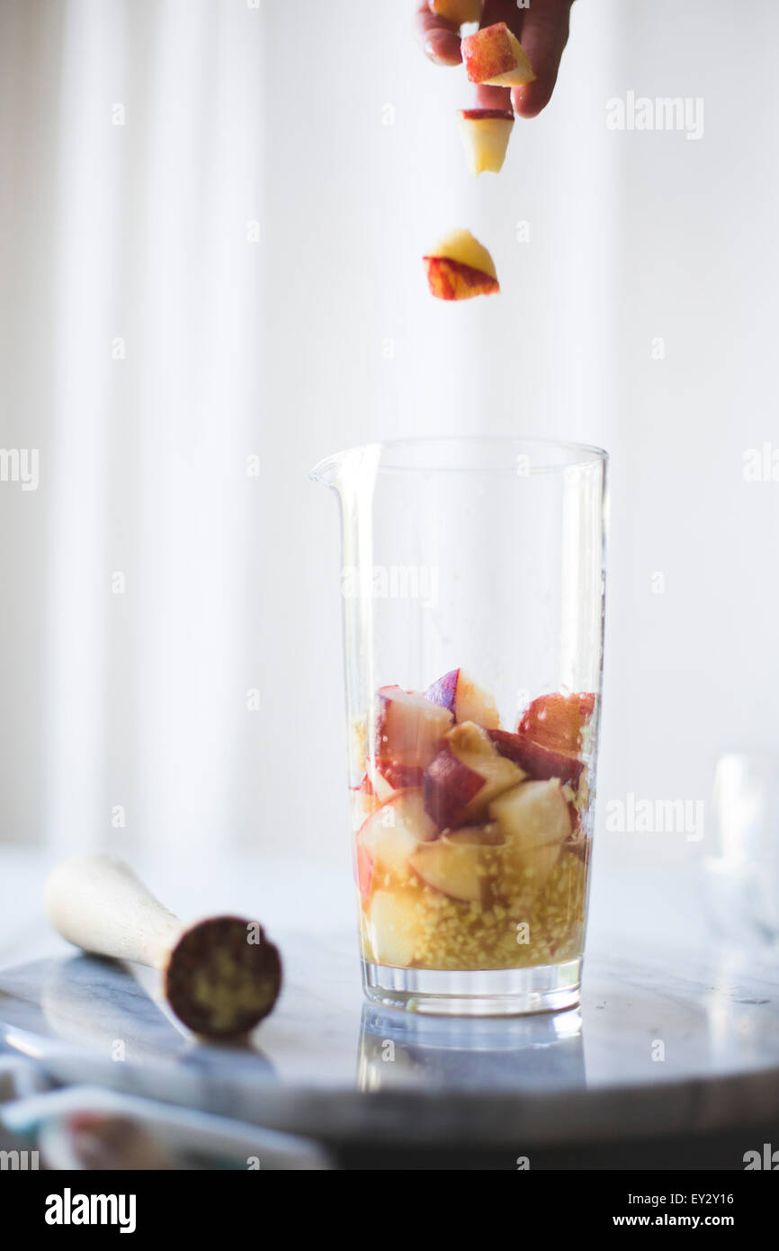 Adding fruit hi-res stock photography and images - Alamy