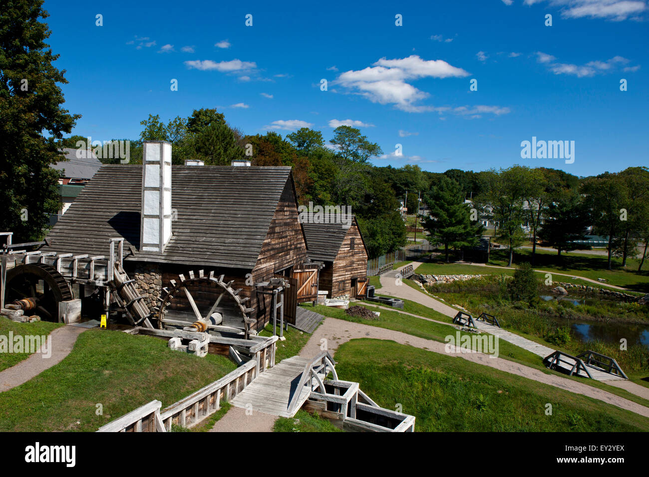 Forge building and Silting Mill building with Stock Photo - Alamy