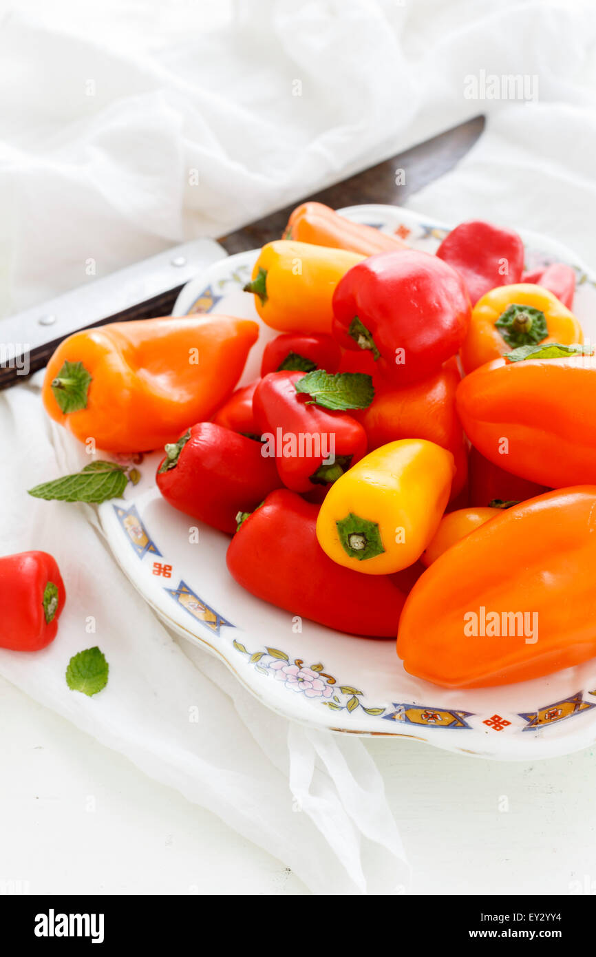 Crunchy Red Peppers High Resolution Stock Photography and Images - Alamy