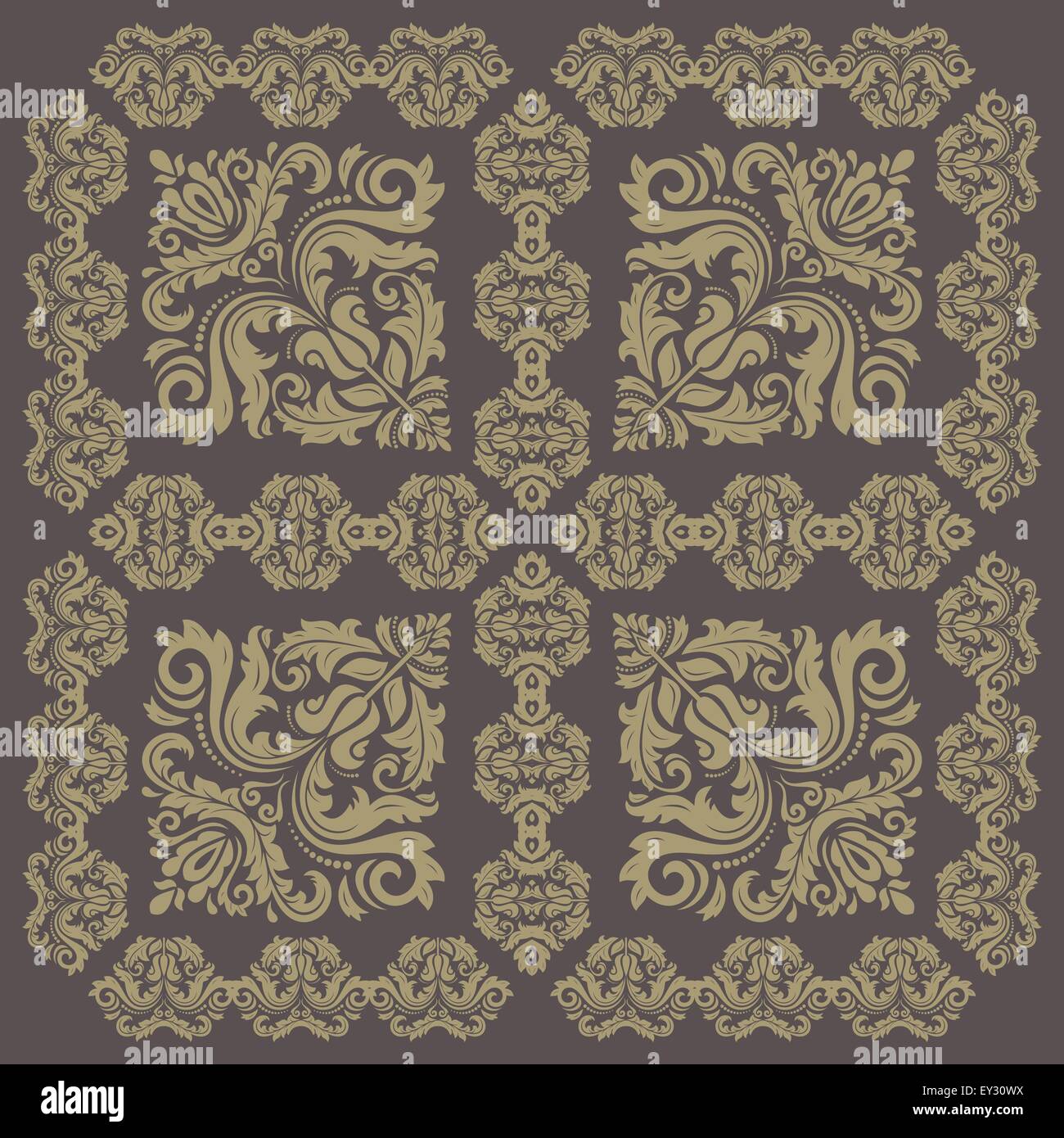 Seamless Orient Vector Background Stock Vector Image & Art - Alamy
