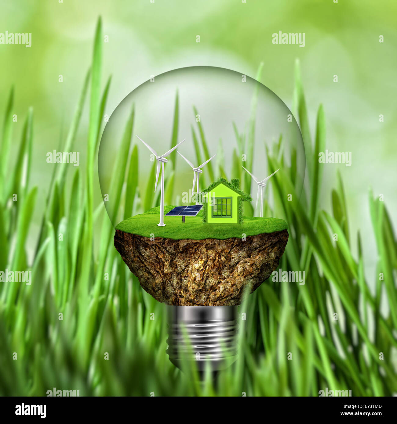 abstract eco backgrounds. alternative energy and power concept Stock ...