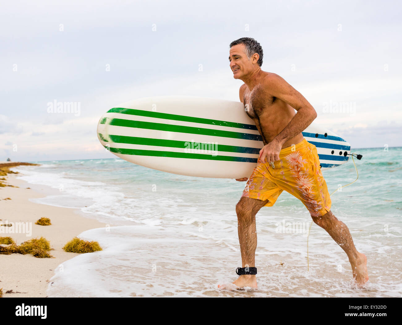 Senior man surfer water hi-res stock photography and images - Alamy