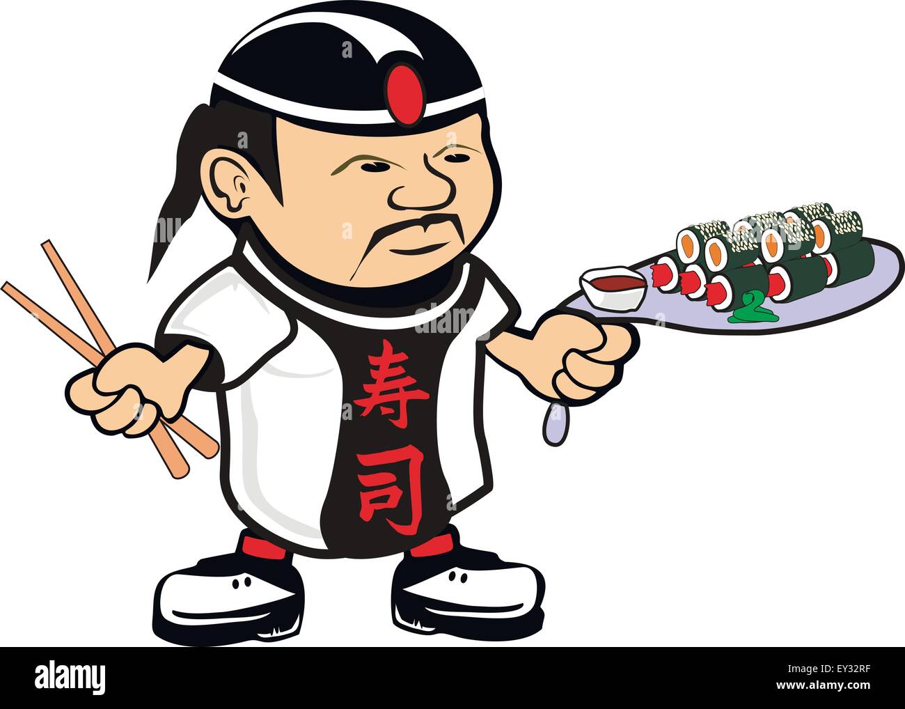 Asian Chef cook Stock Vector Image & Art - Alamy