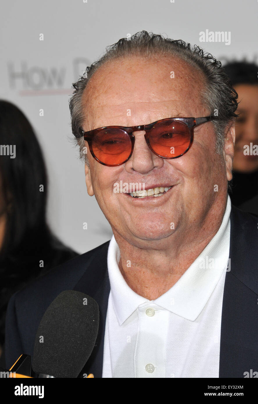 LOS ANGELES, CA - DECEMBER 13, 2010: Jack Nicholson at the world ...