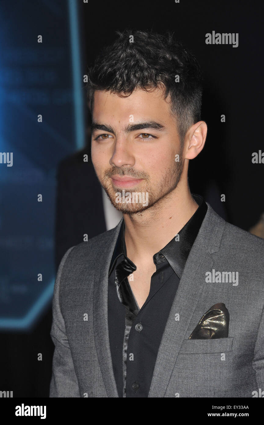 LOS ANGELES, CA - DECEMBER 11, 2010: Joe Jonas at the world premiere of ...