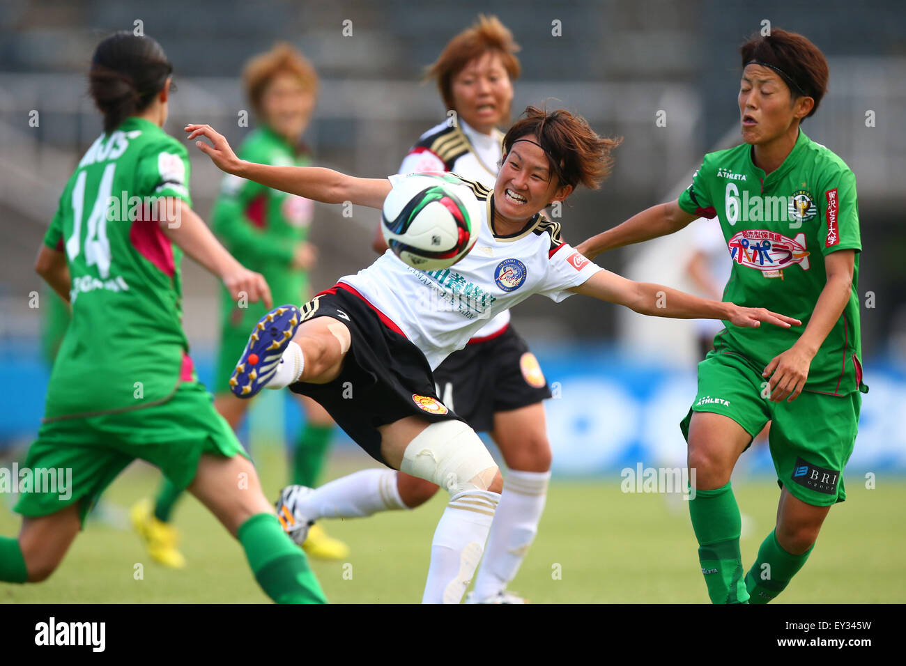 NHK Spring Mitsuzawa Football Stadium, Kanagawa, Japan. 20th July, 2015. Miki Asano (Belle ...