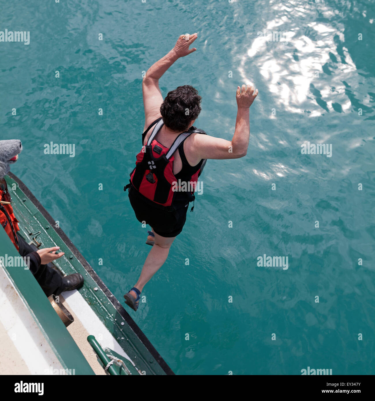 Brave jump hi-res stock photography and images - Alamy