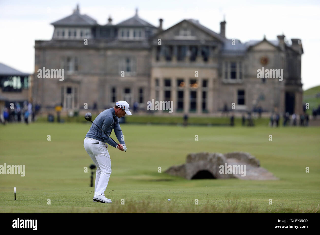 Old Course, St Andrews, Fife, Scotland. 19th July, 2015. Danny Willett ...