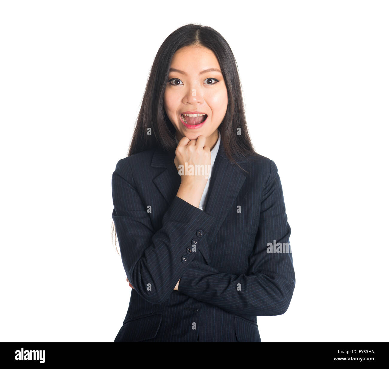 Charming asian business woman hi-res stock photography and images - Alamy