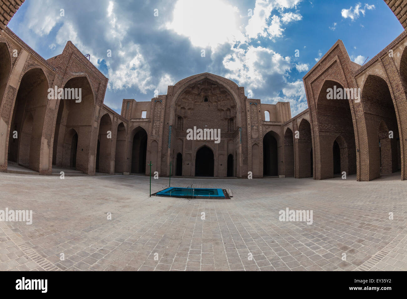 Congregation mosque of Varamin,( Friday, Grand or jameh mosque).it is ...