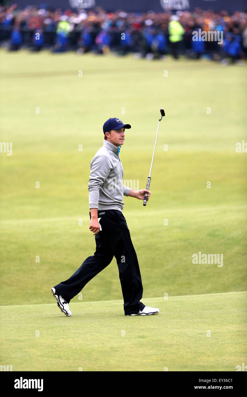 Fife, Scotland. 20th July, 2015. Jordan Spieth (USA) Golf : Jordan ...
