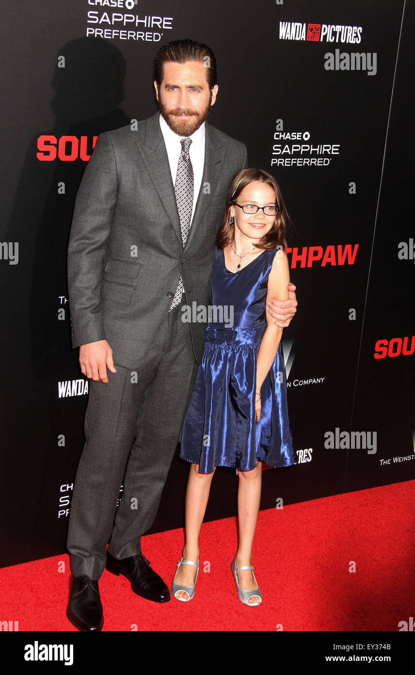 New York, New York, USA. 20th July, 2015. Actor JAKE GYLLENHAAL and ...
