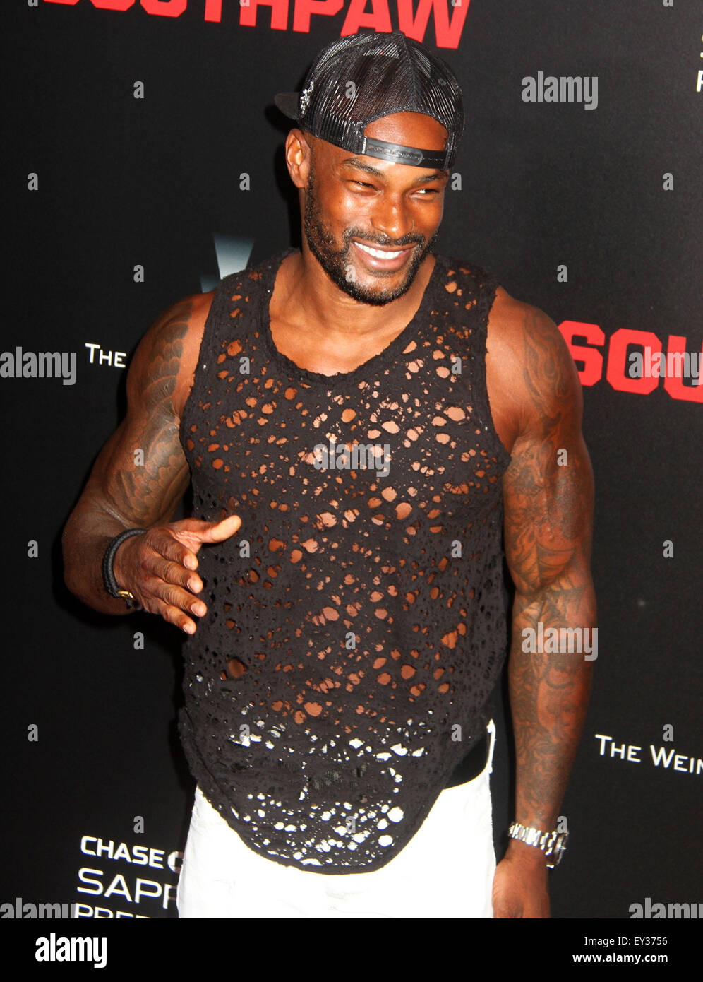 New York, New York, USA. 20th July, 2015. TYSON BECKFORD attends the ...