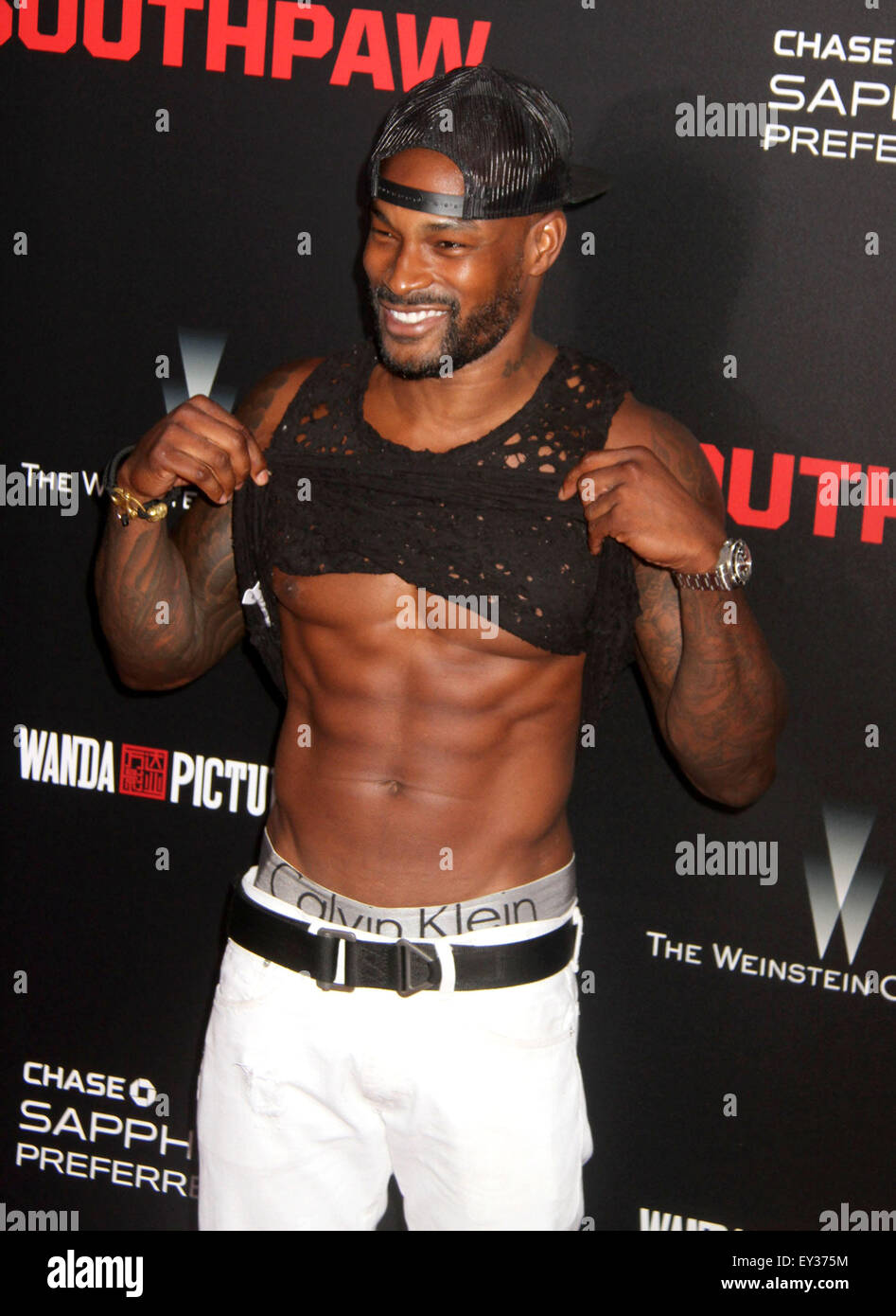 New York, New York, USA. 20th July, 2015. TYSON BECKFORD attends the ...