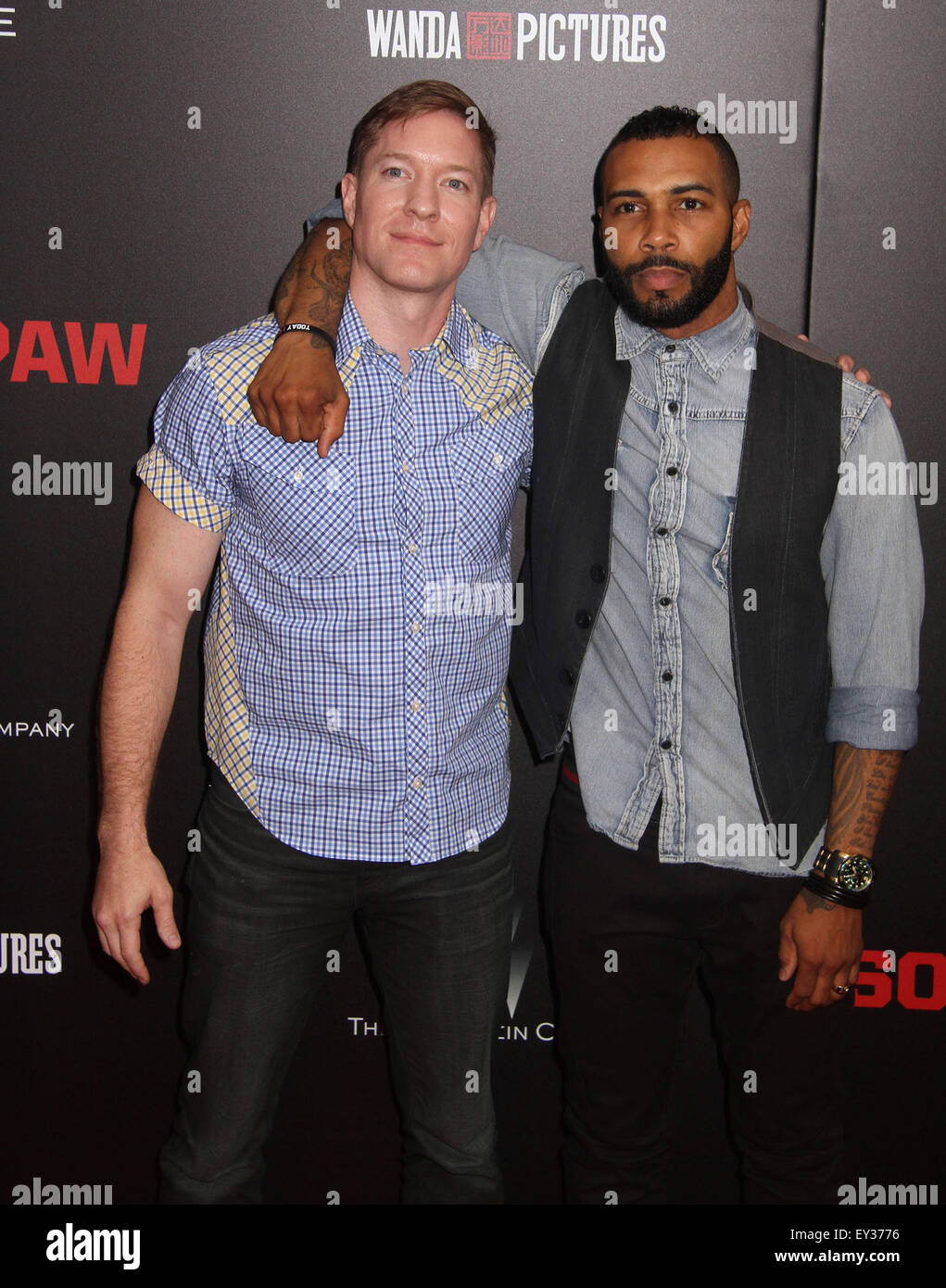 New York, New York, USA. 20th July, 2015. Actors JOSEPH SIKORA and ...