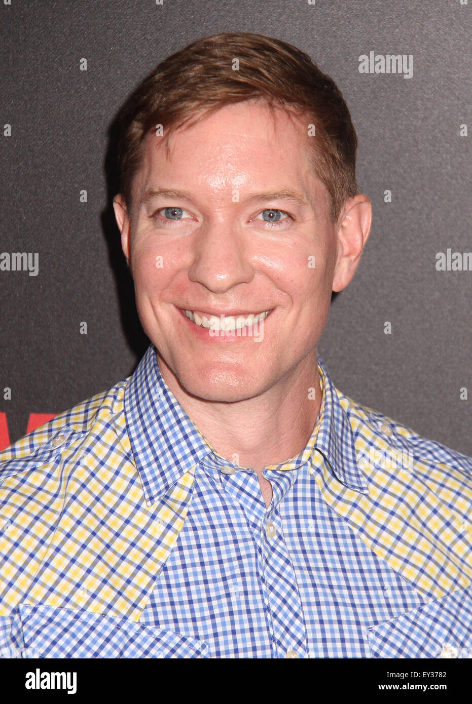 New York, New York, USA. 20th July, 2015. Actor JOSEPH SIKORA from ...
