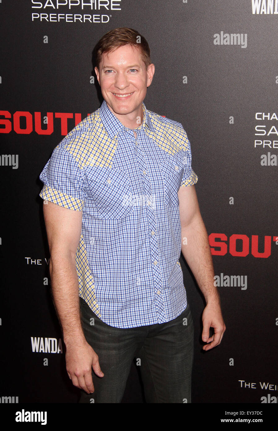 New York, New York, USA. 20th July, 2015. Actor JOSEPH SIKORA from ...