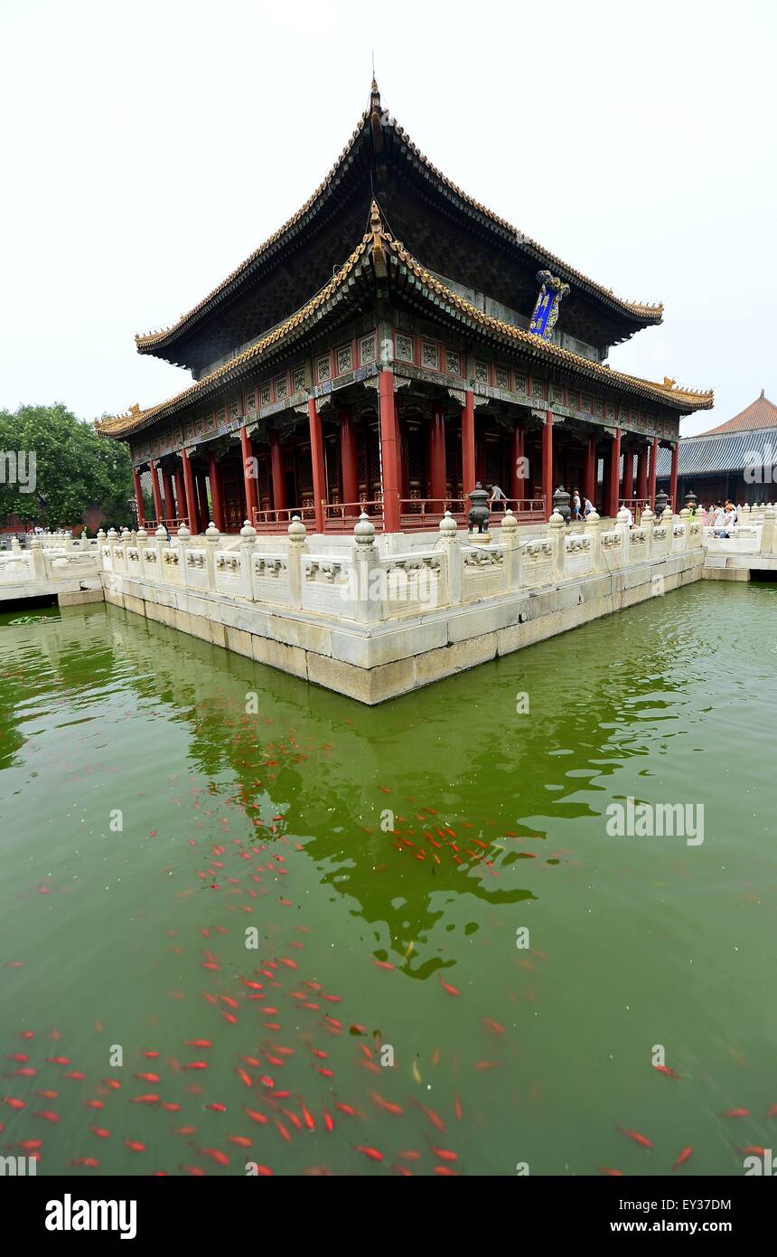 July 19, 2015 - Beijing, People's Republic of China - Biyong Palace is ...