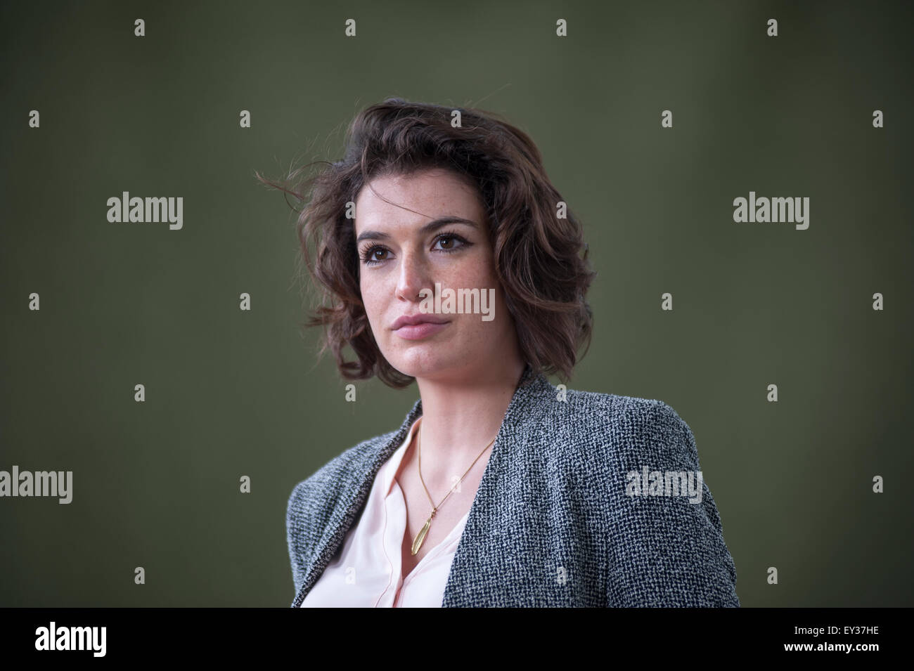 Journalist Alev Scott appearing at the Edinburgh International Book ...