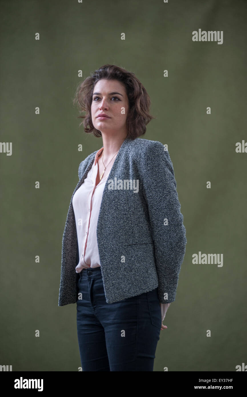 Journalist Alev Scott appearing at the Edinburgh International Book ...