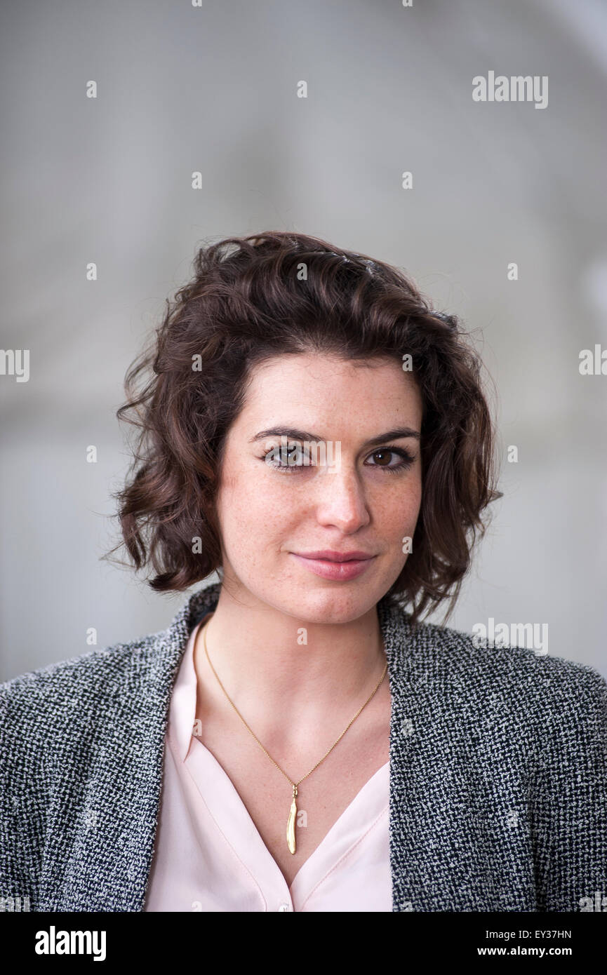 Journalist Alev Scott appearing at the Edinburgh International Book ...