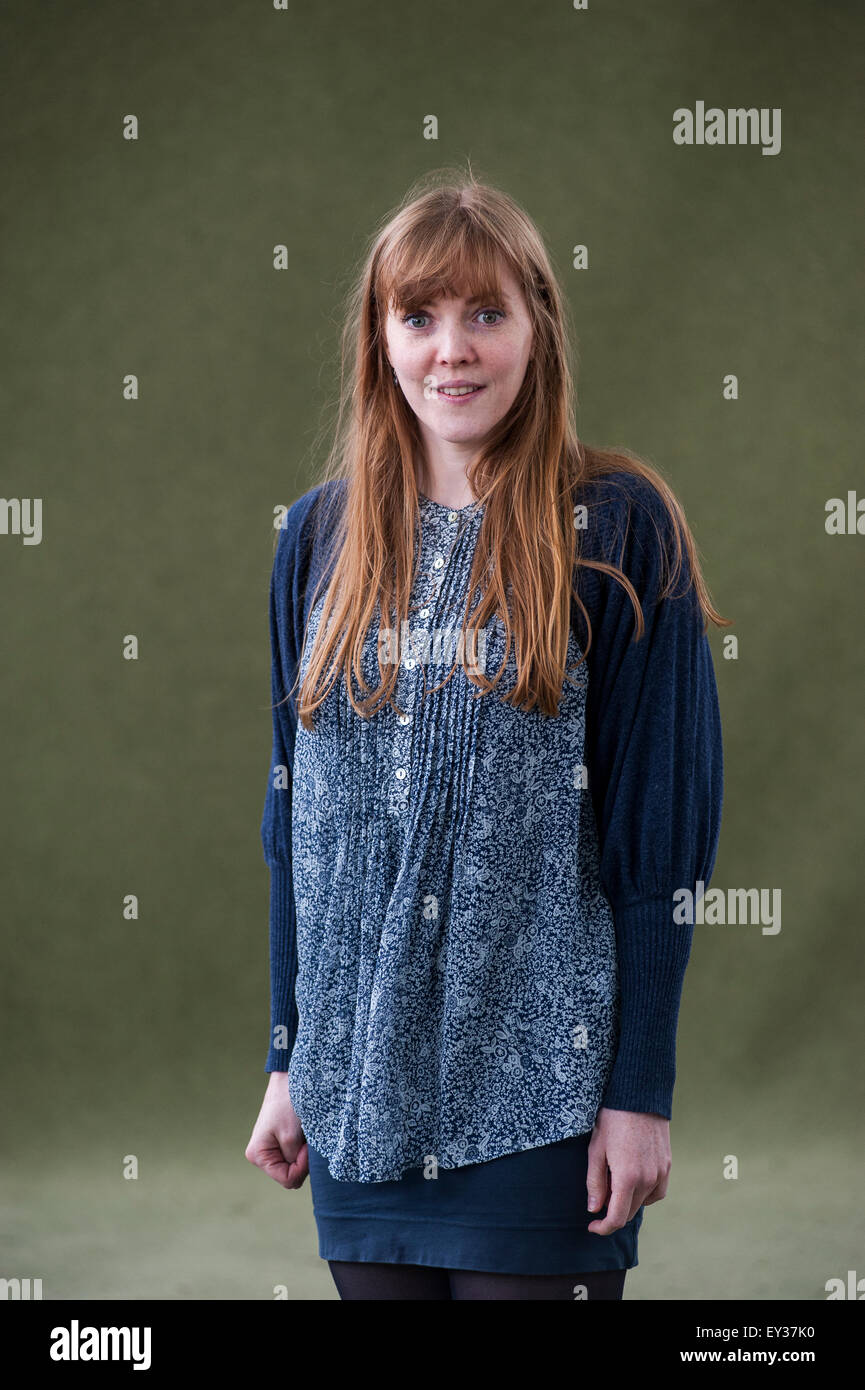 Writer and editor Emma Healey appearing at the Edinburgh International ...