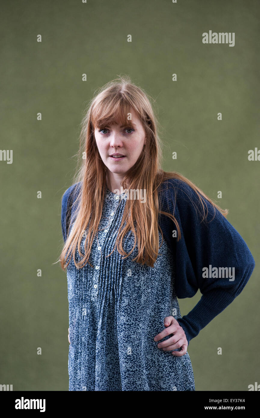Writer and editor Emma Healey appearing at the Edinburgh International ...