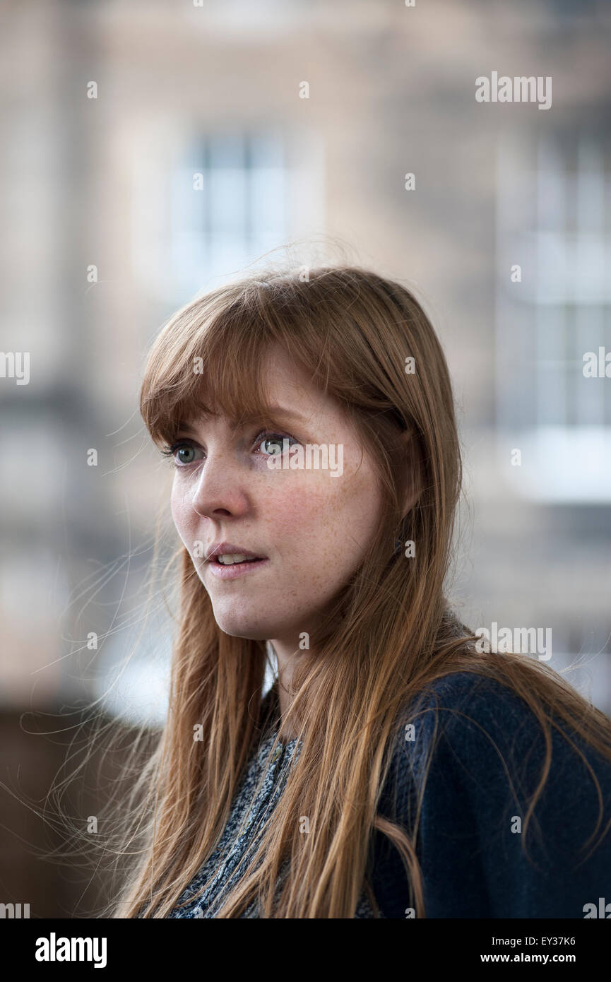 Writer and editor Emma Healey appearing at the Edinburgh International ...