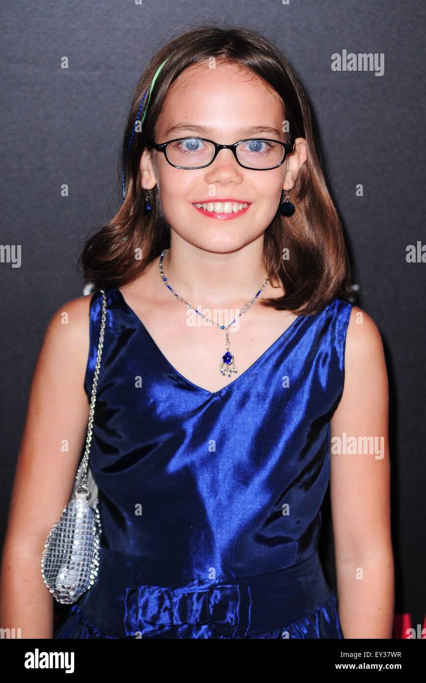 New York, NY, USA. 20th July, 2015. Oona Laurence at arrivals for ...